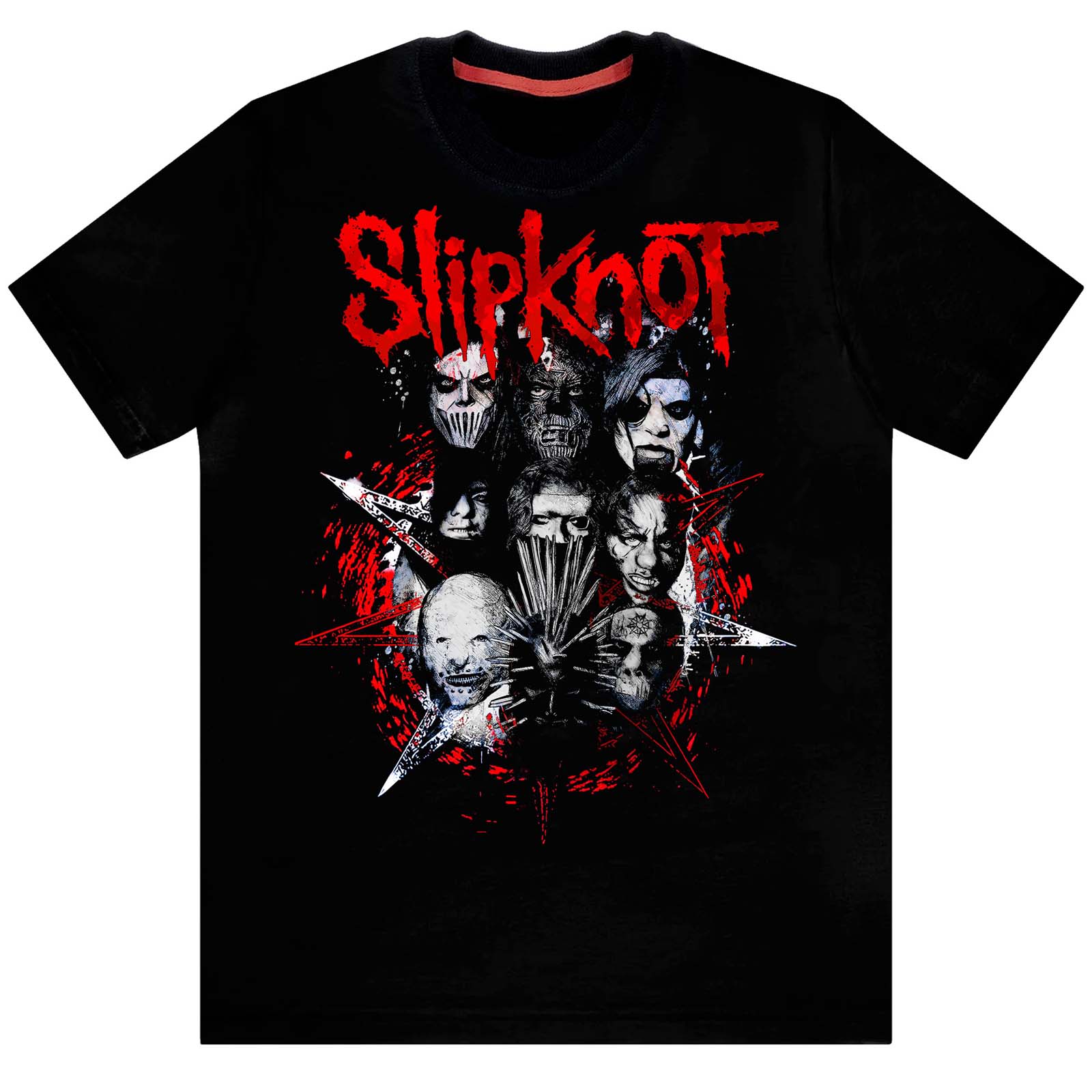 تیشرت کالکشن موزیک | طرح Slipknot - فروشگاه پوشاک و اکسسوری اسپاتیما